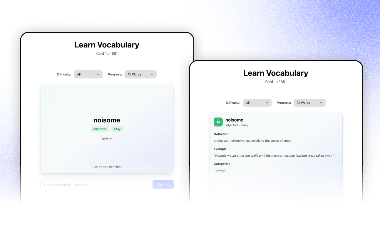 SAT Vocabulary Wordbank - 800+ Essential SAT Words | MySATPrep